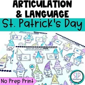 SLP Madness Speech Therapy Activities