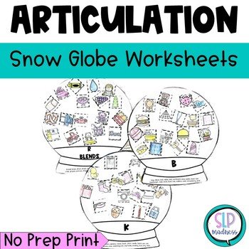 No Prep Speech Therapy Articulation Activities bundle — SLP Madness