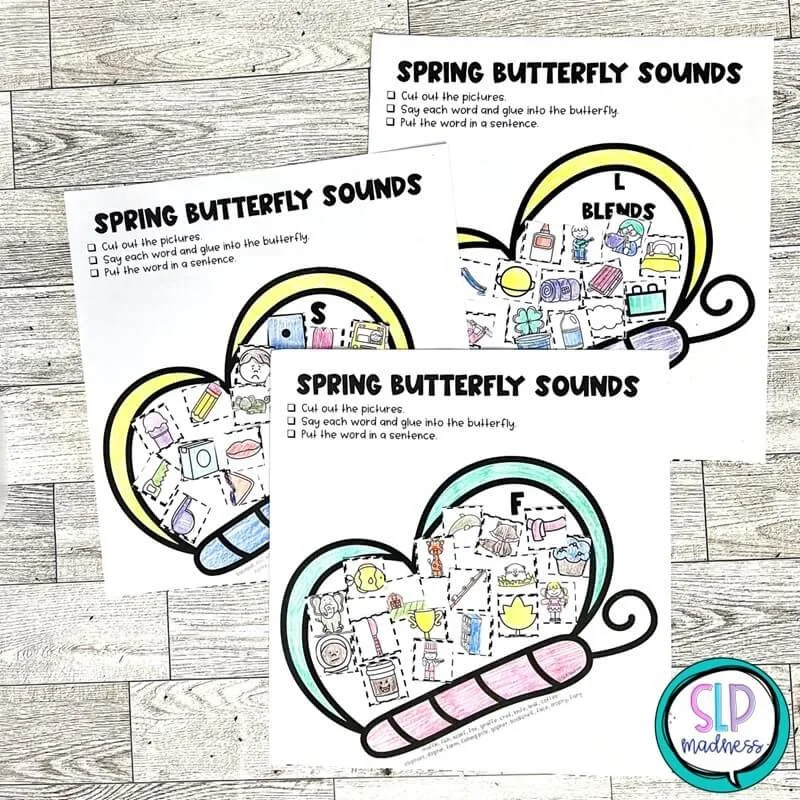 SLP Madness Speech Therapy Activities