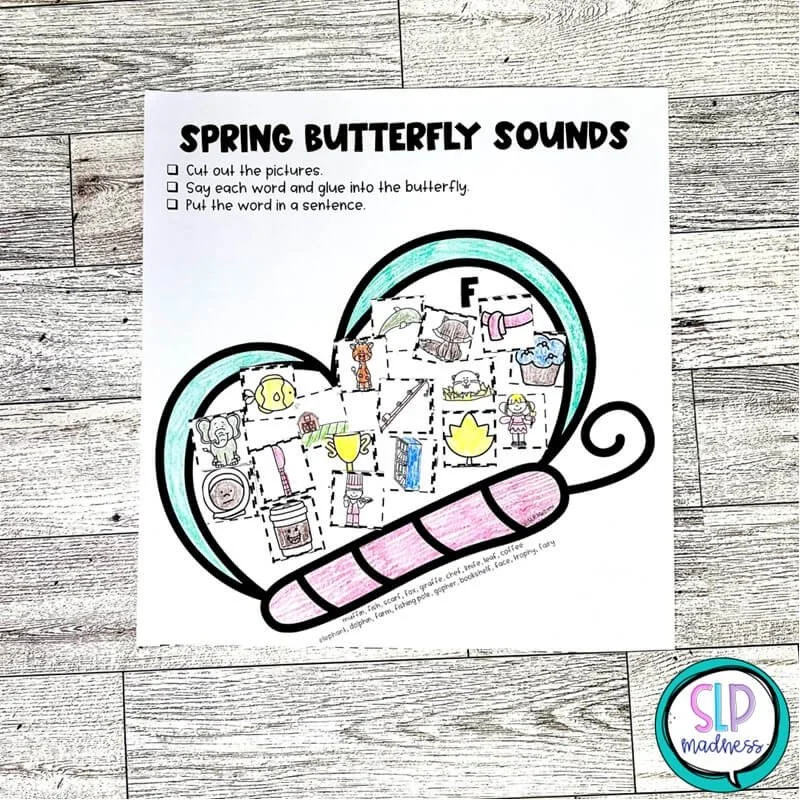 SLP Madness Speech Therapy Activities