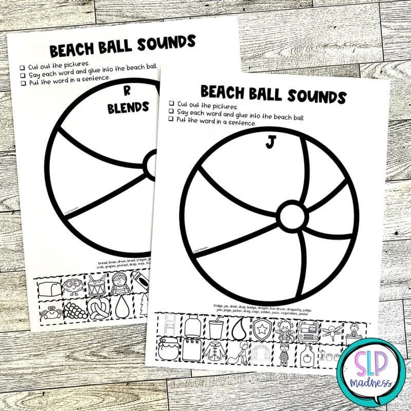 SLP Madness Speech Therapy Activities
