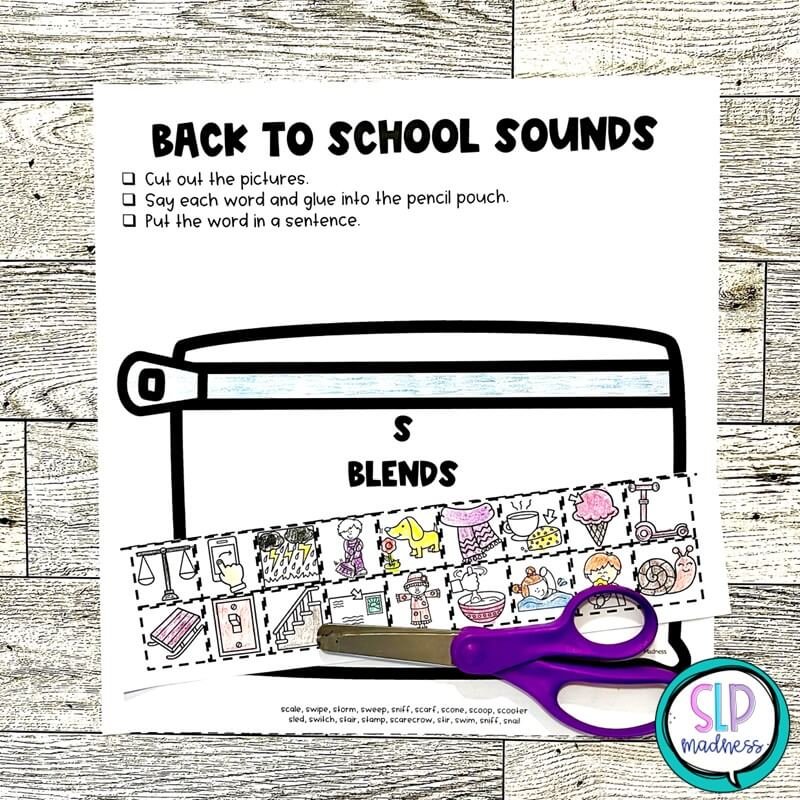 SLP Madness Speech Therapy Activities