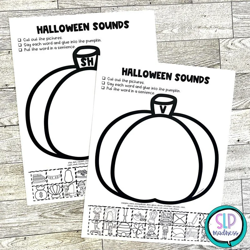 SLP Madness Speech Therapy Activities