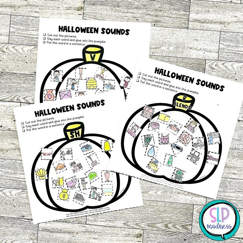 SLP Madness Speech Therapy Activities