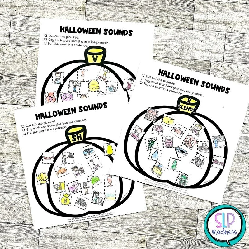 SLP Madness Speech Therapy Activities