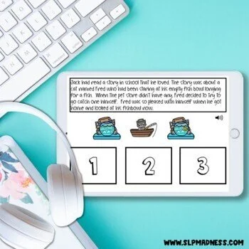 SLP Madness Speech Therapy Activities