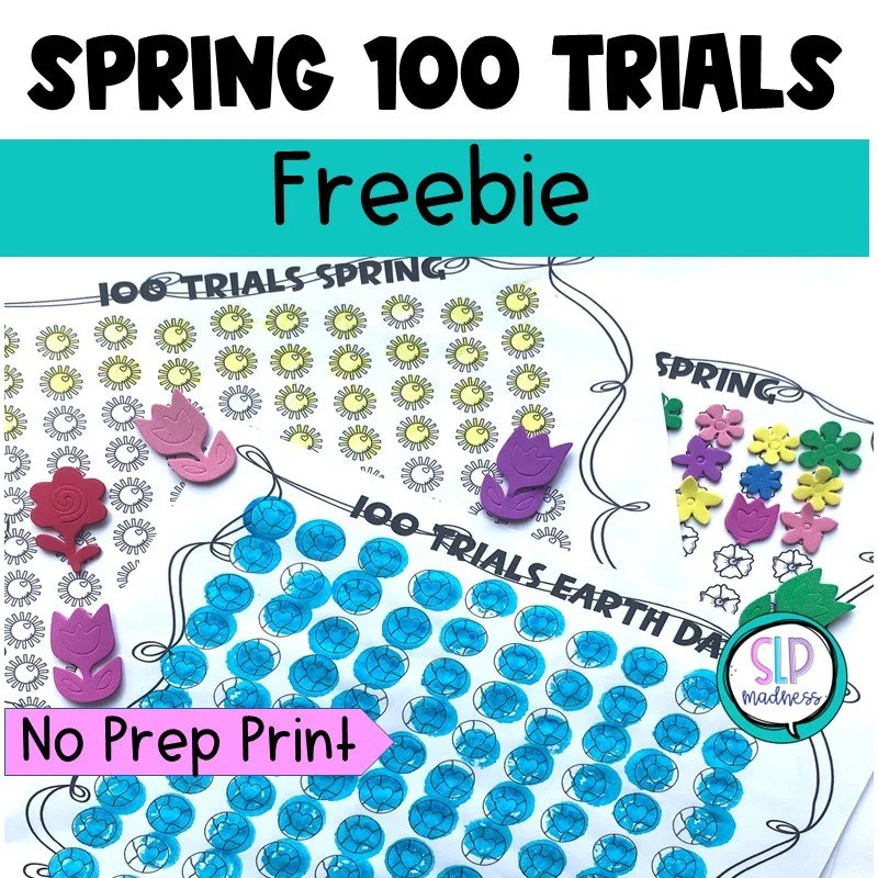 SLP Madness Speech Therapy Activities