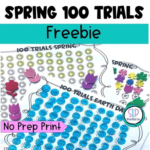 SLP Madness Speech Therapy Activities