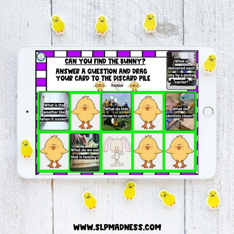 SLP Madness Speech Therapy Activities