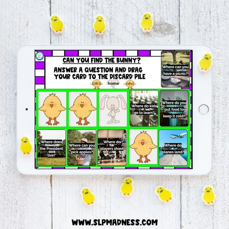 SLP Madness Speech Therapy Activities