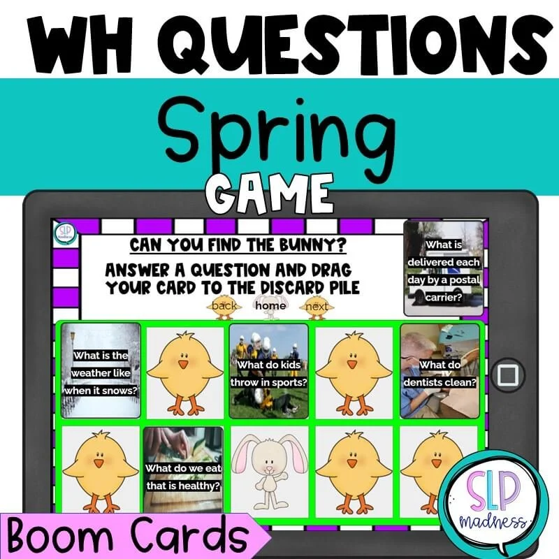 SLP Madness Speech Therapy Activities