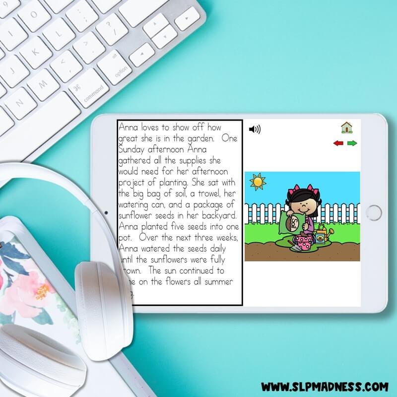 Short Story Comprehension Boom Cards — SLP Madness