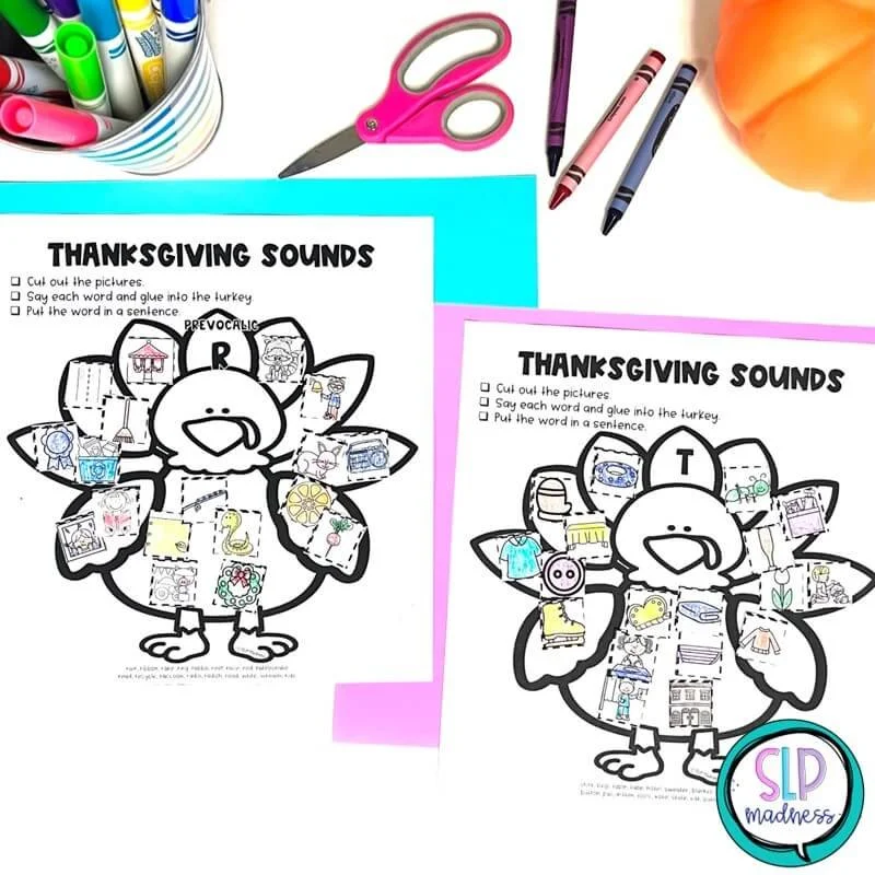 SLP Madness Speech Therapy Activities
