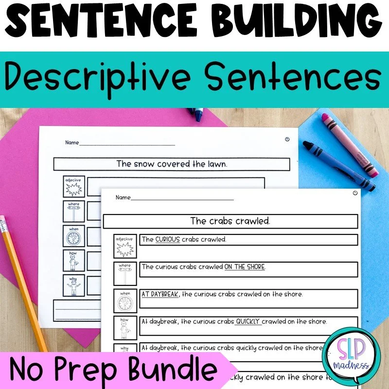 SLP Madness Speech Therapy Activities