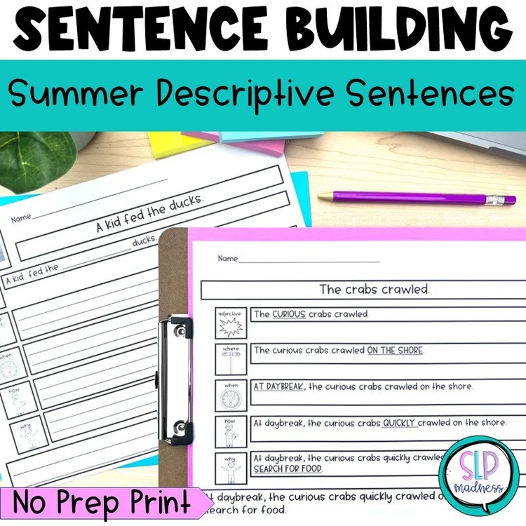 SLP Madness Speech Therapy Activities