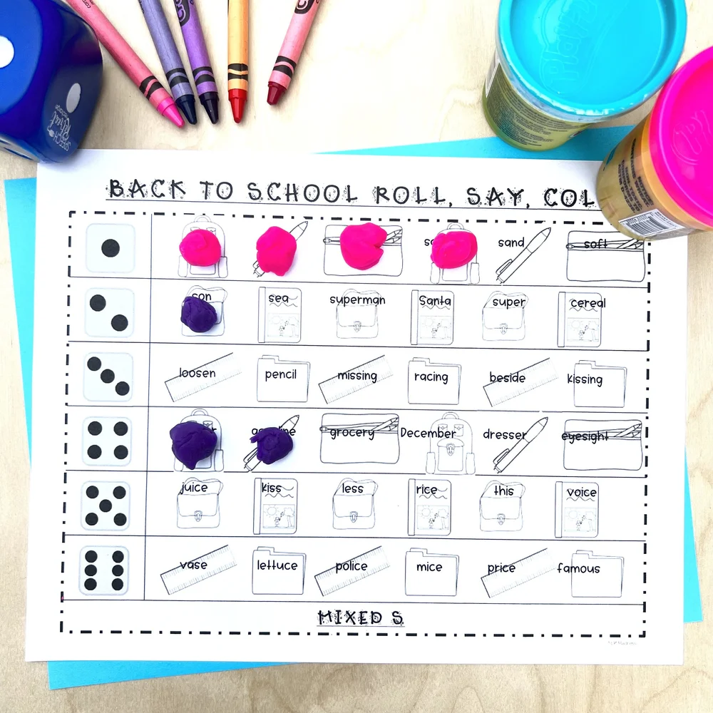 SLP Madness Speech Therapy Activities