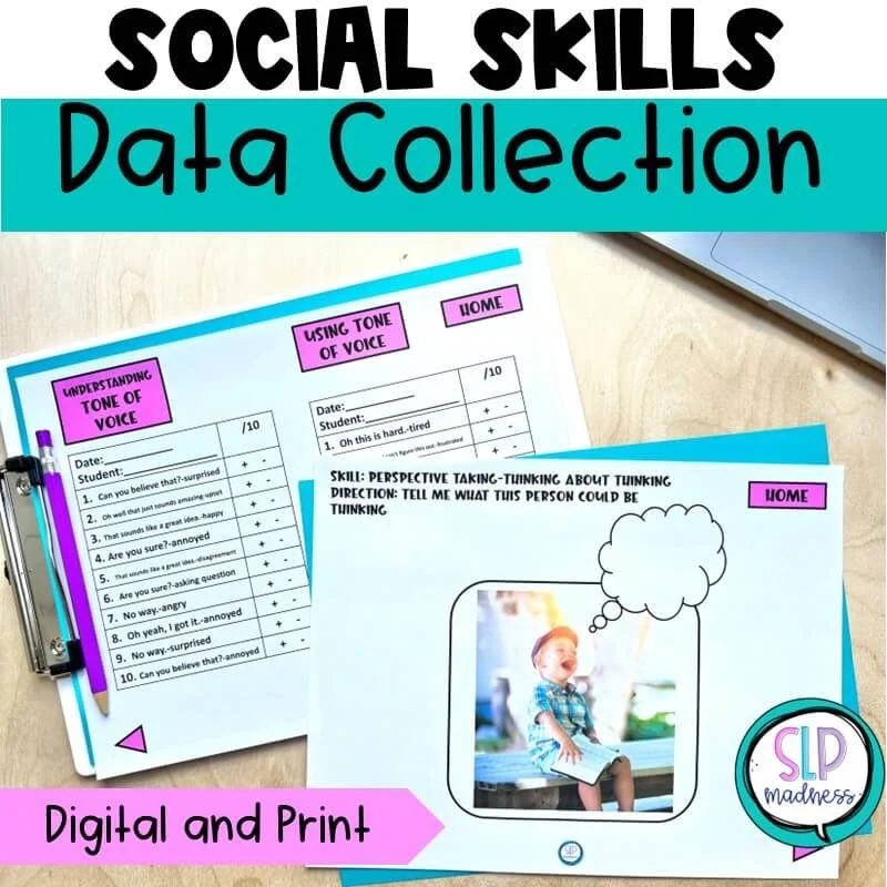 Social Skills Data Collection Probes and Progress Monitoring for Social ...