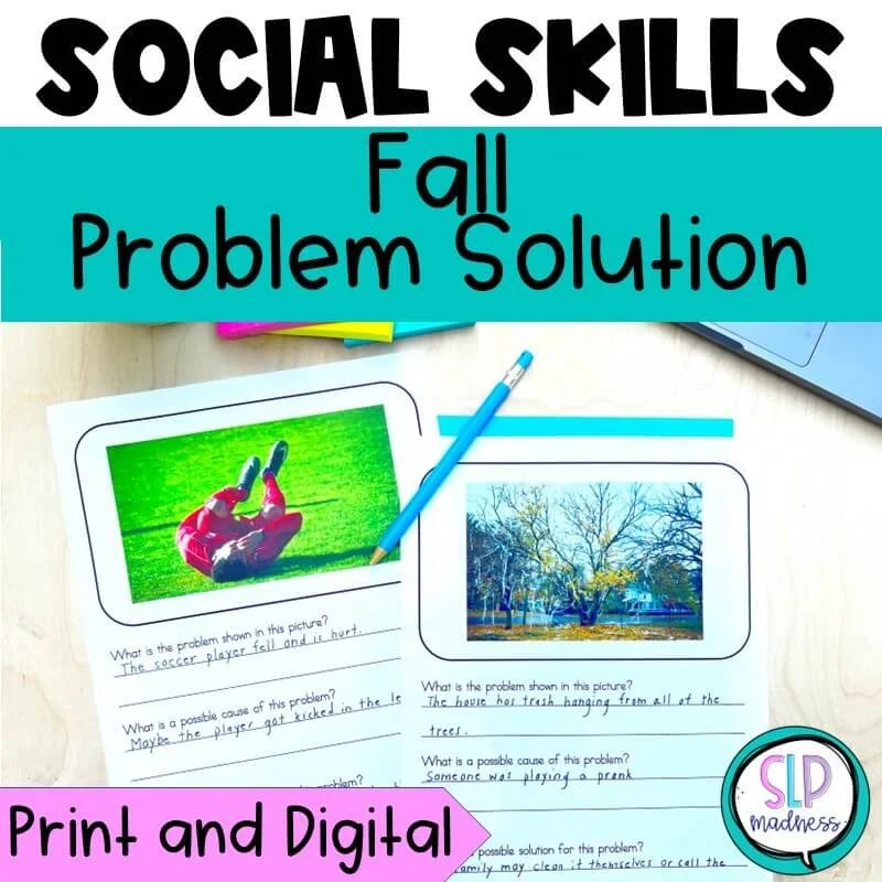 SLP Madness Speech Therapy Activities