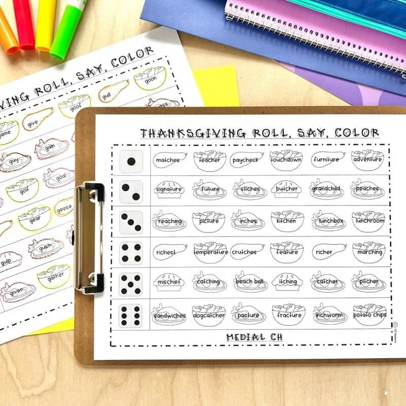 SLP Madness Speech Therapy Activities