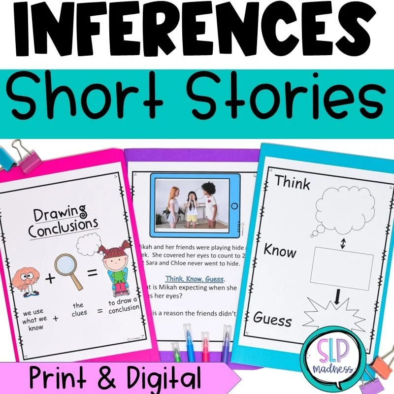 SLP Madness Speech Therapy Activities