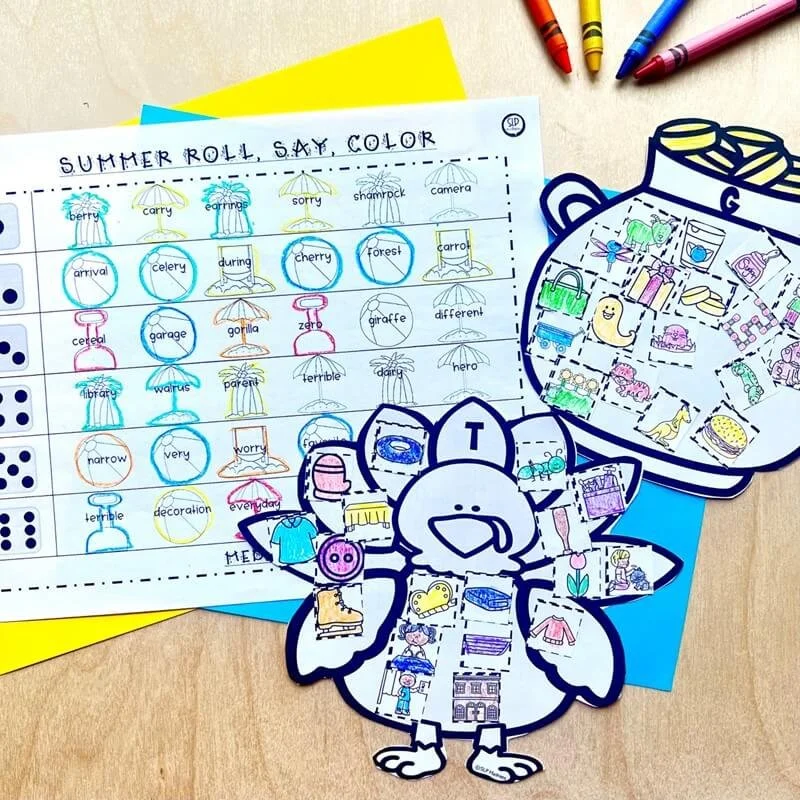 SLP Madness Speech Therapy Activities