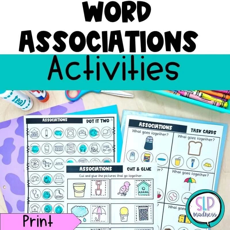 SLP Madness Speech Therapy Activities