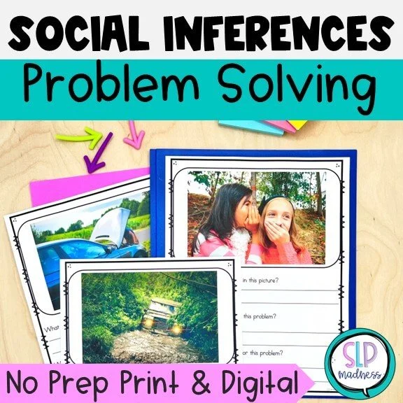 SLP Madness Speech Therapy Activities