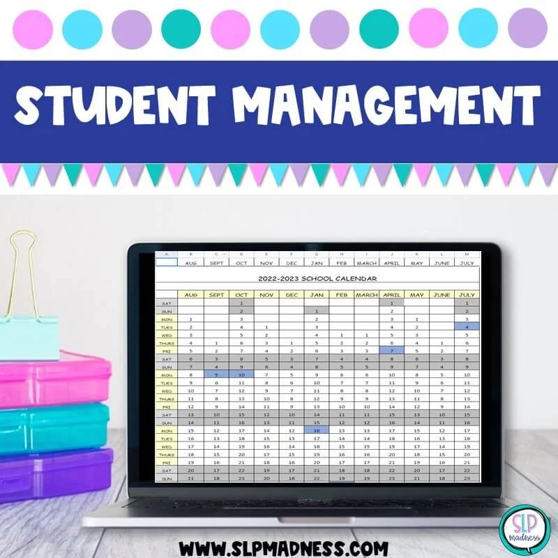 Speech Therapy Data Collection Sheets and Activities