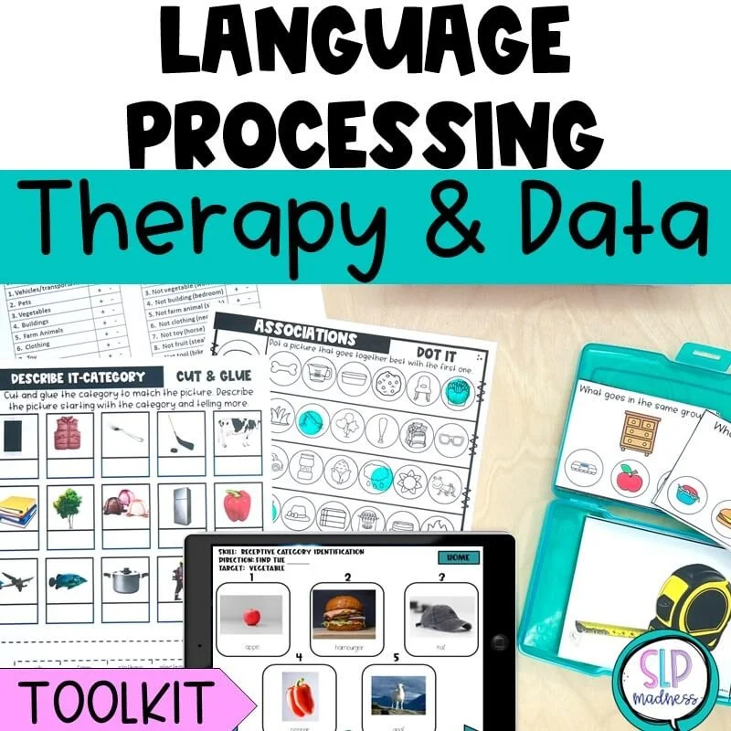 SLP Madness Speech Therapy Activities