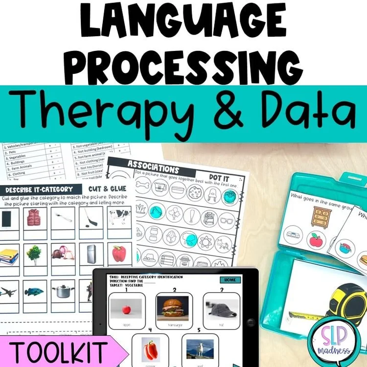 SLP Madness Speech Therapy Activities