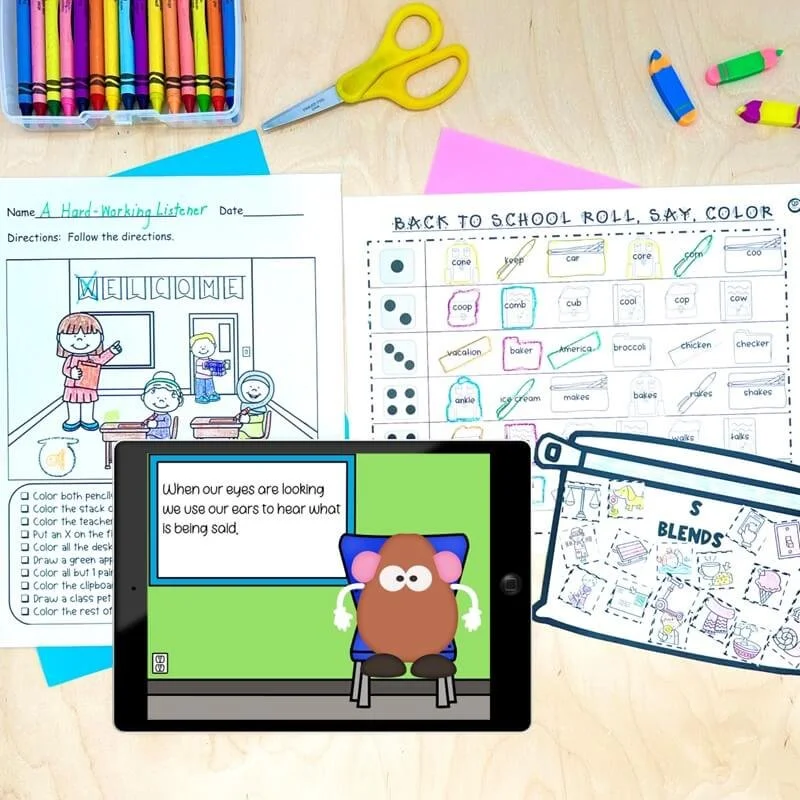 SLP Madness Speech Therapy Activities