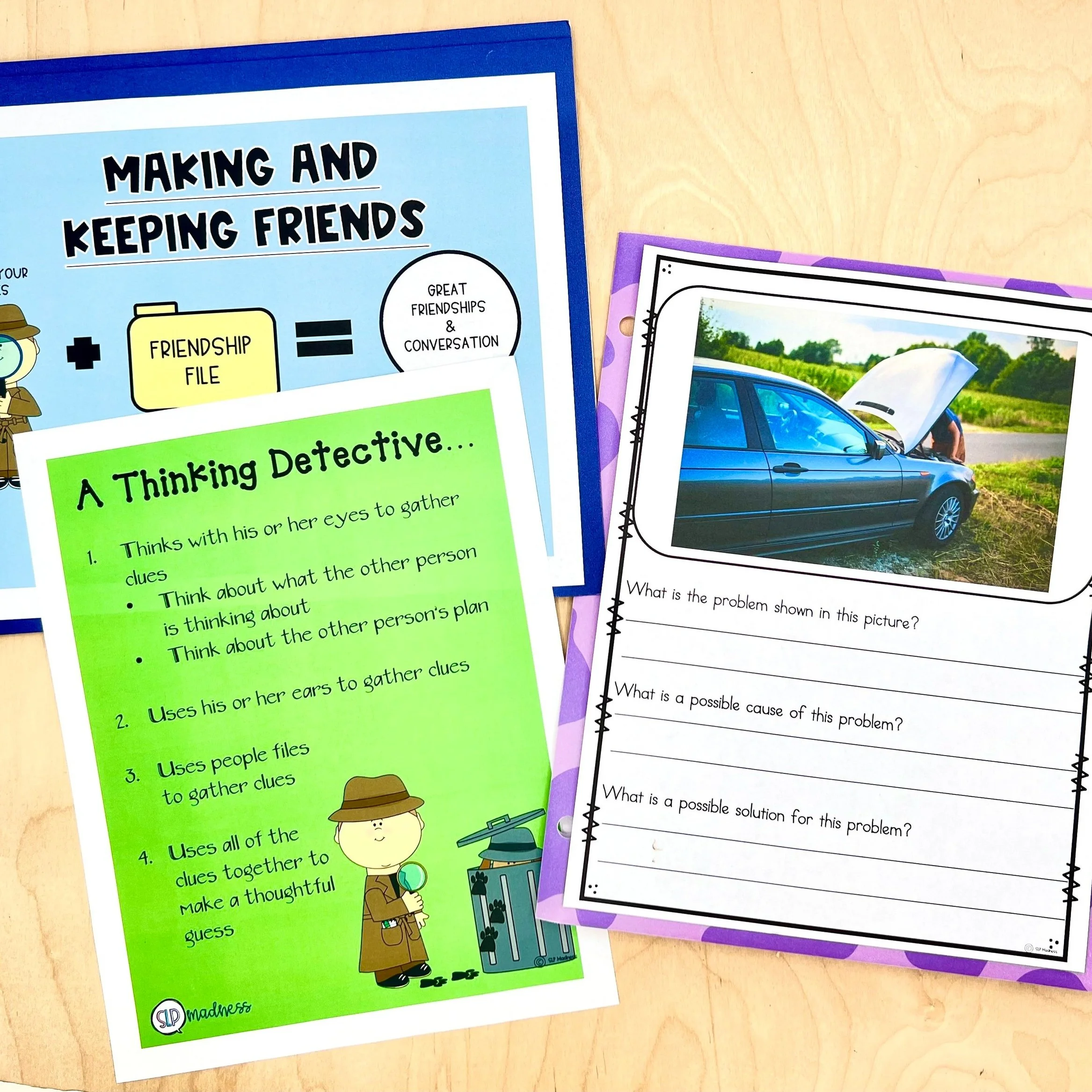 SLP Madness Speech Therapy Activities