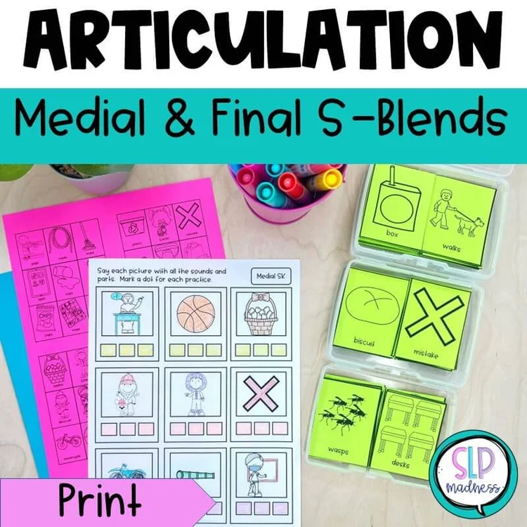 SLP Madness Speech Therapy Activities