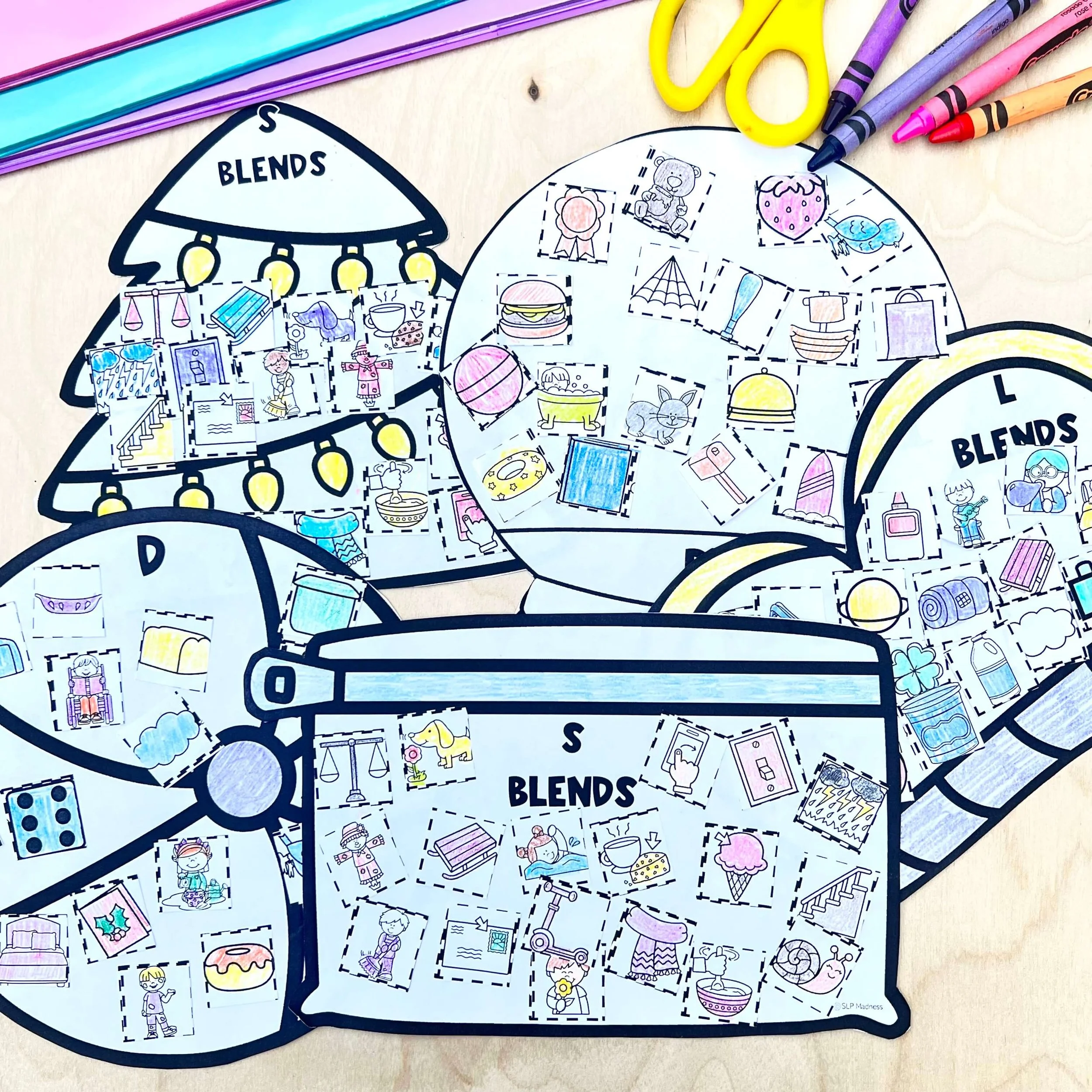 SLP Madness Speech Therapy Activities