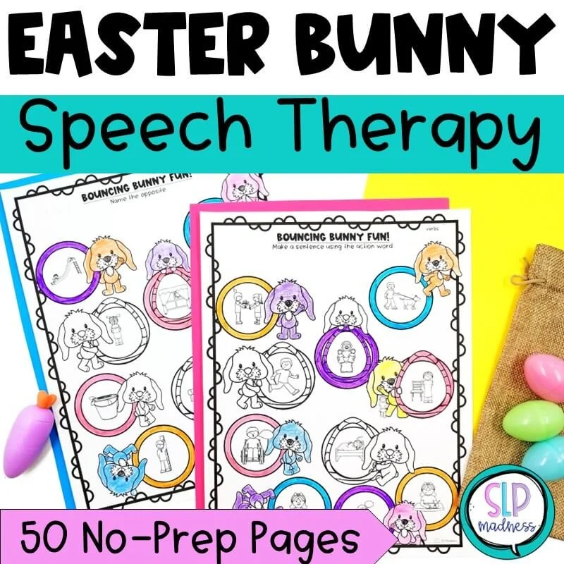 SLP Madness Speech Therapy Activities
