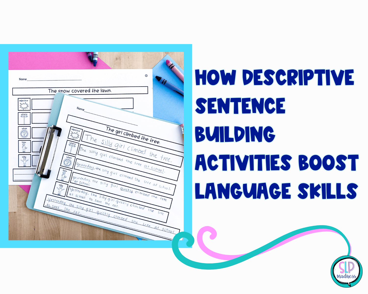 SLP Madness Speech Therapy Activities