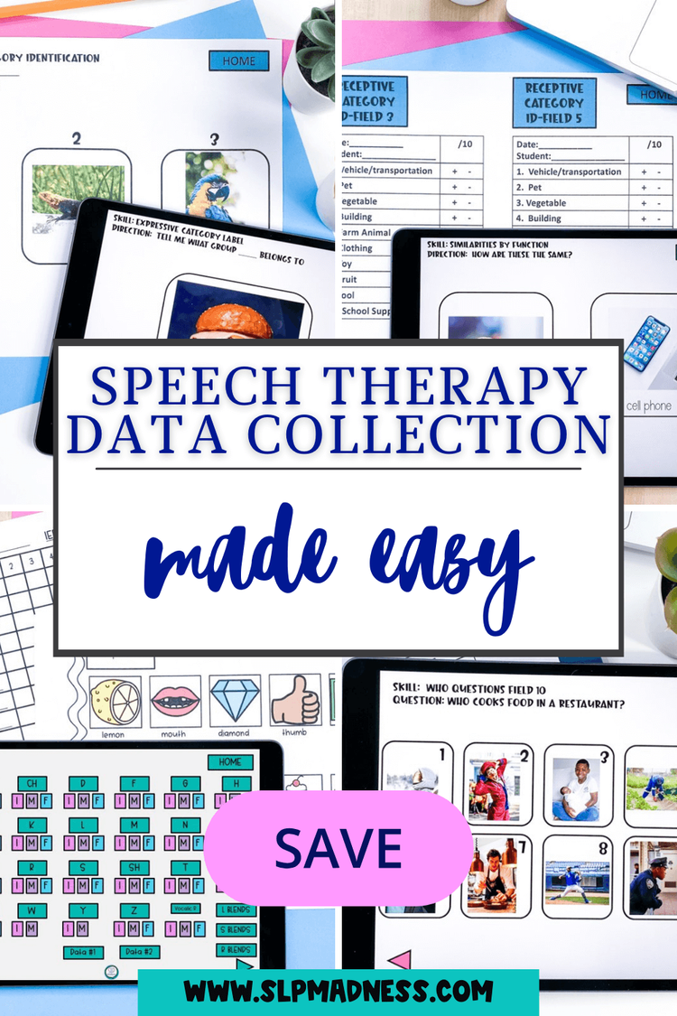 SLP Madness Speech Therapy Activities