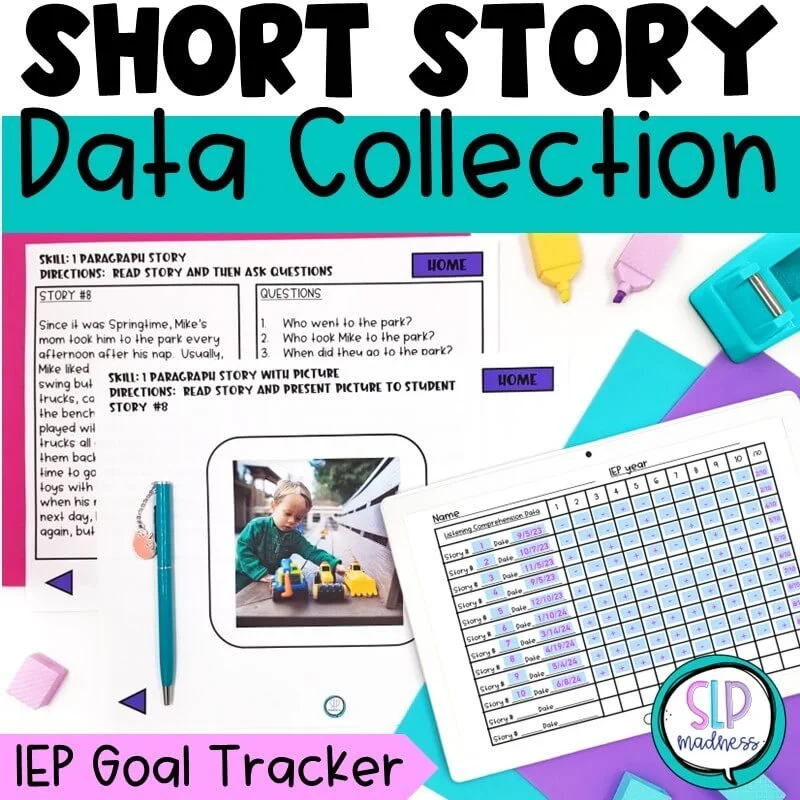 SLP Madness Speech Therapy Activities