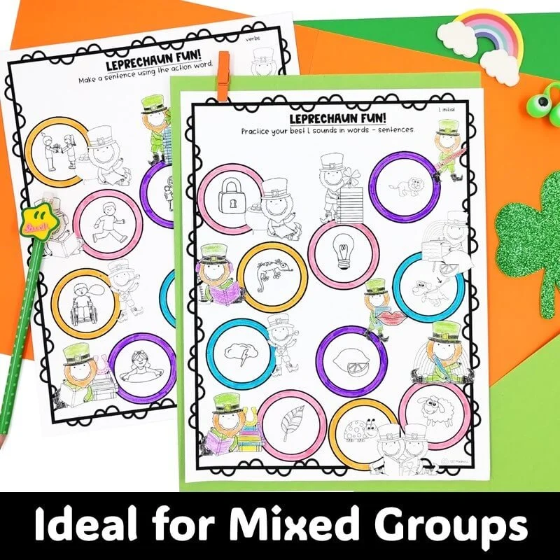 SLP Madness Speech Therapy Activities