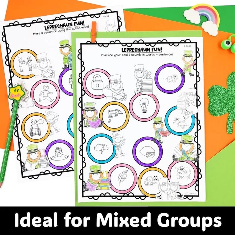 SLP Madness Speech Therapy Activities