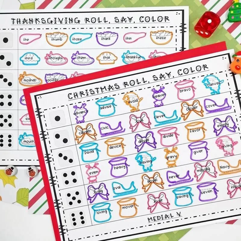 SLP Madness Speech Therapy Activities