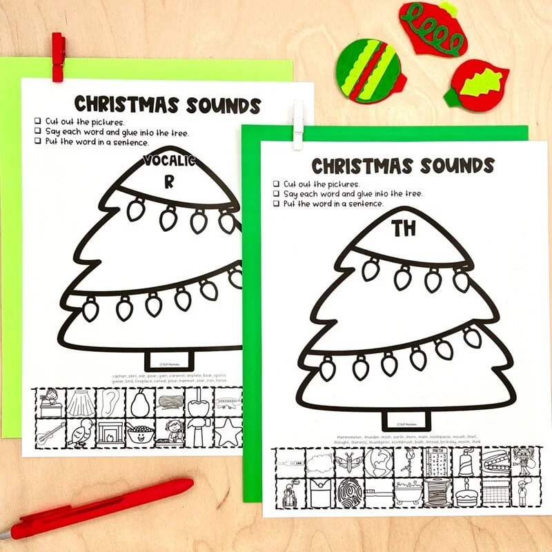 SLP Madness Speech Therapy Activities