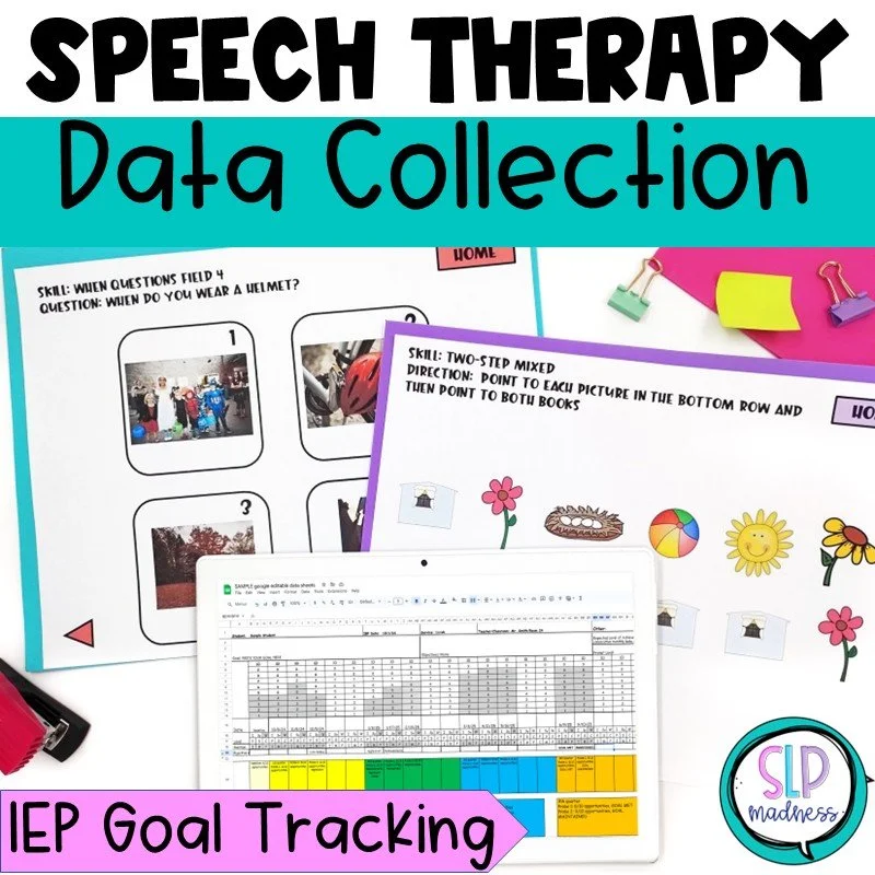 SLP Madness Speech Therapy Activities