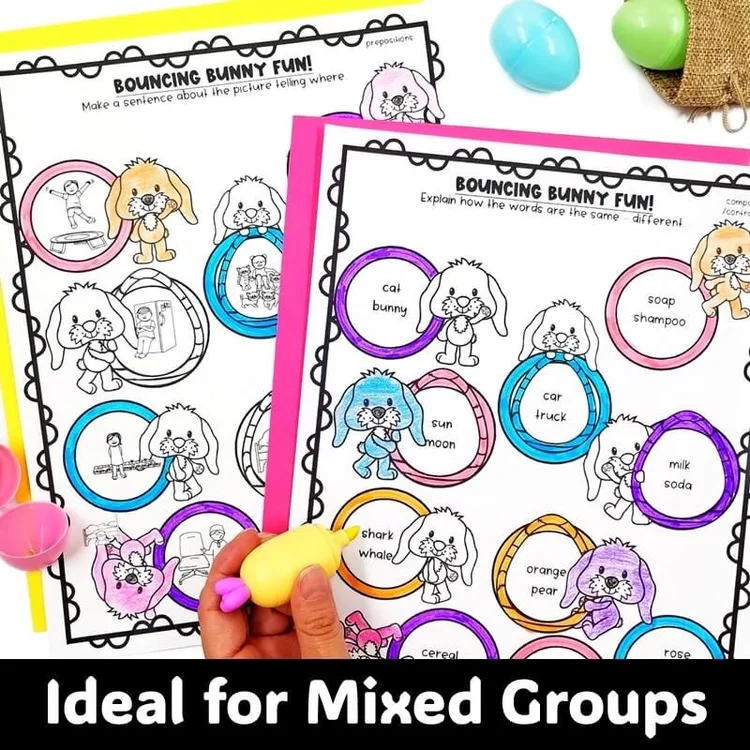 SLP Madness Speech Therapy Activities