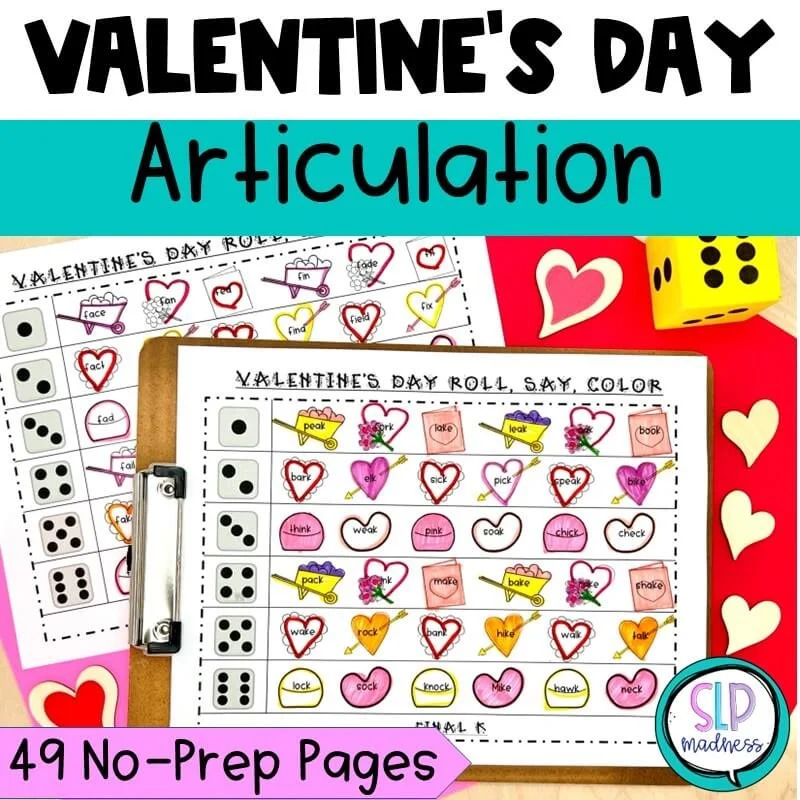 Articulation Worksheets Free Printables SLP Madness Speech Therapy
