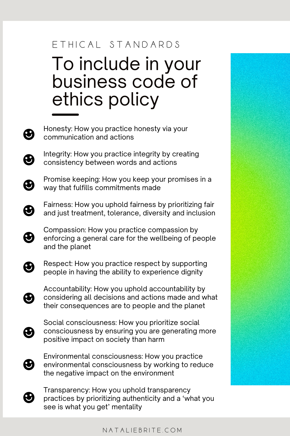 How to Craft a Code of Ethics for Your Business — Do Good Biz Studio