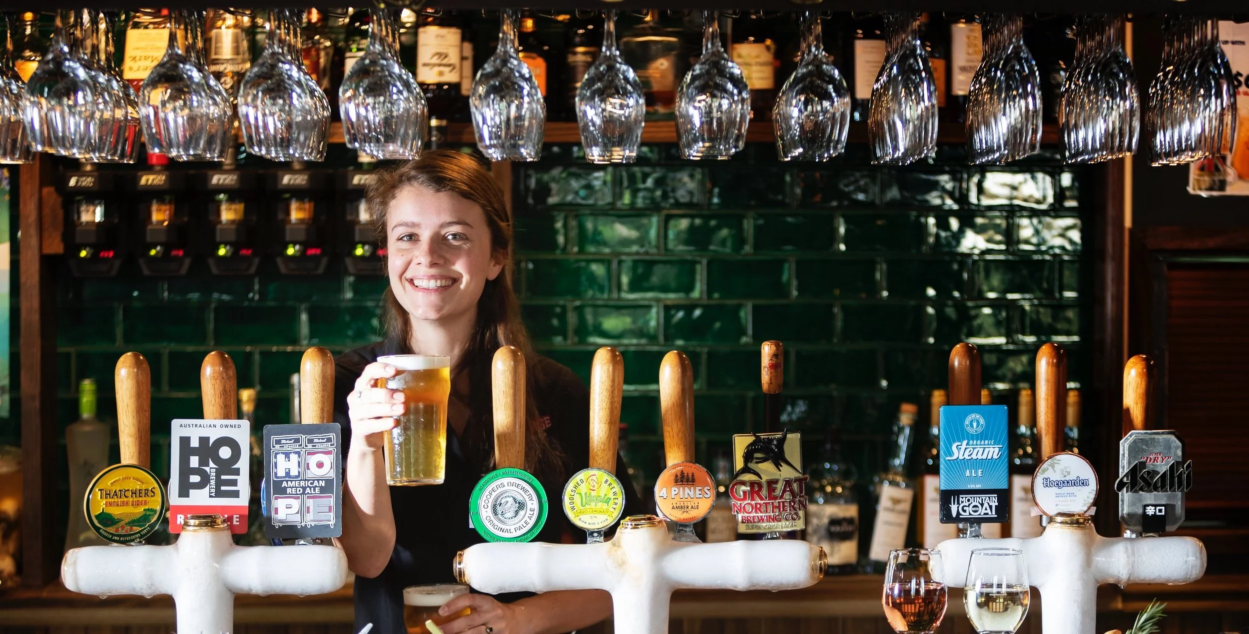 On Tap — The George Harcourt Inn