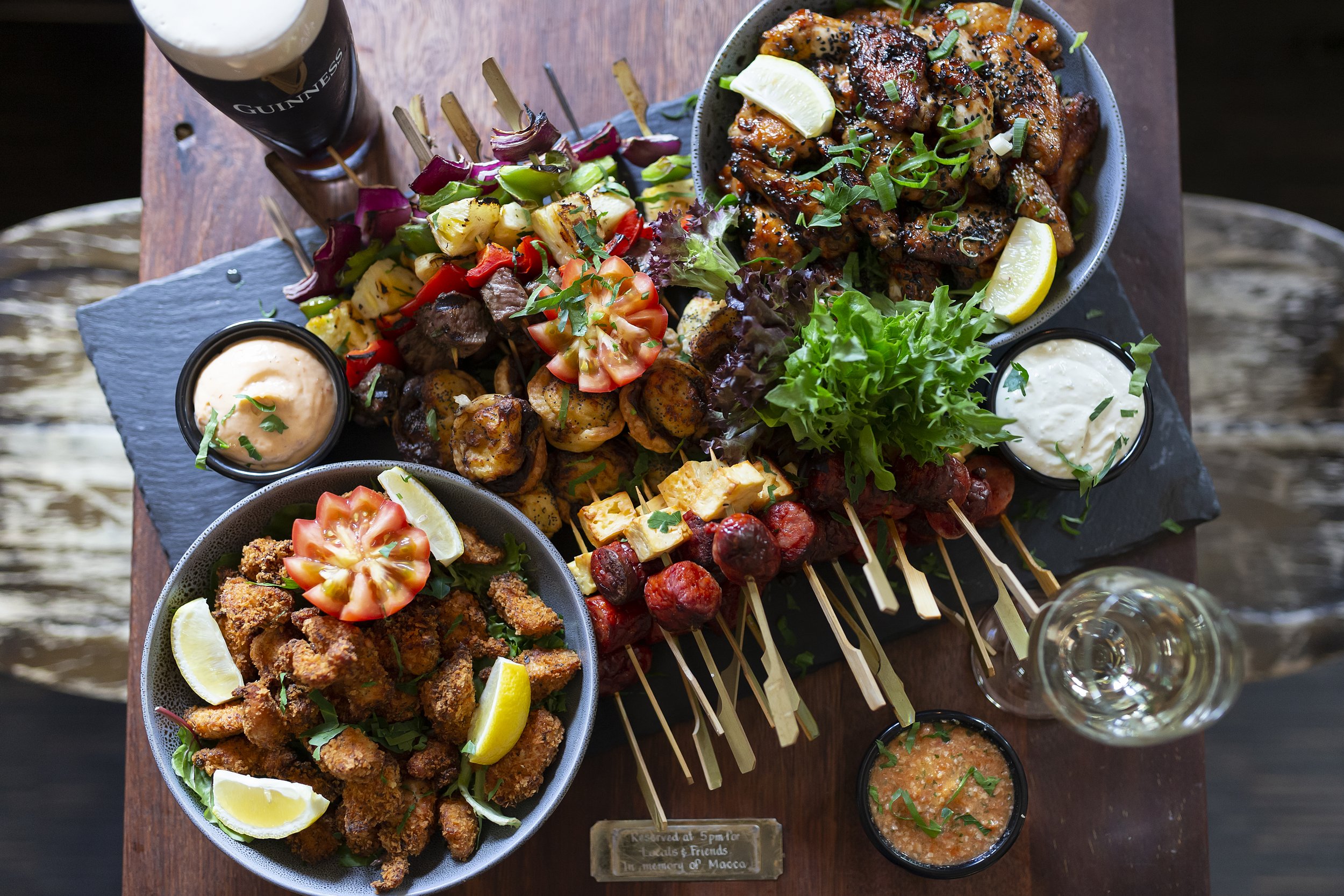 Function Platters — The George Harcourt Inn