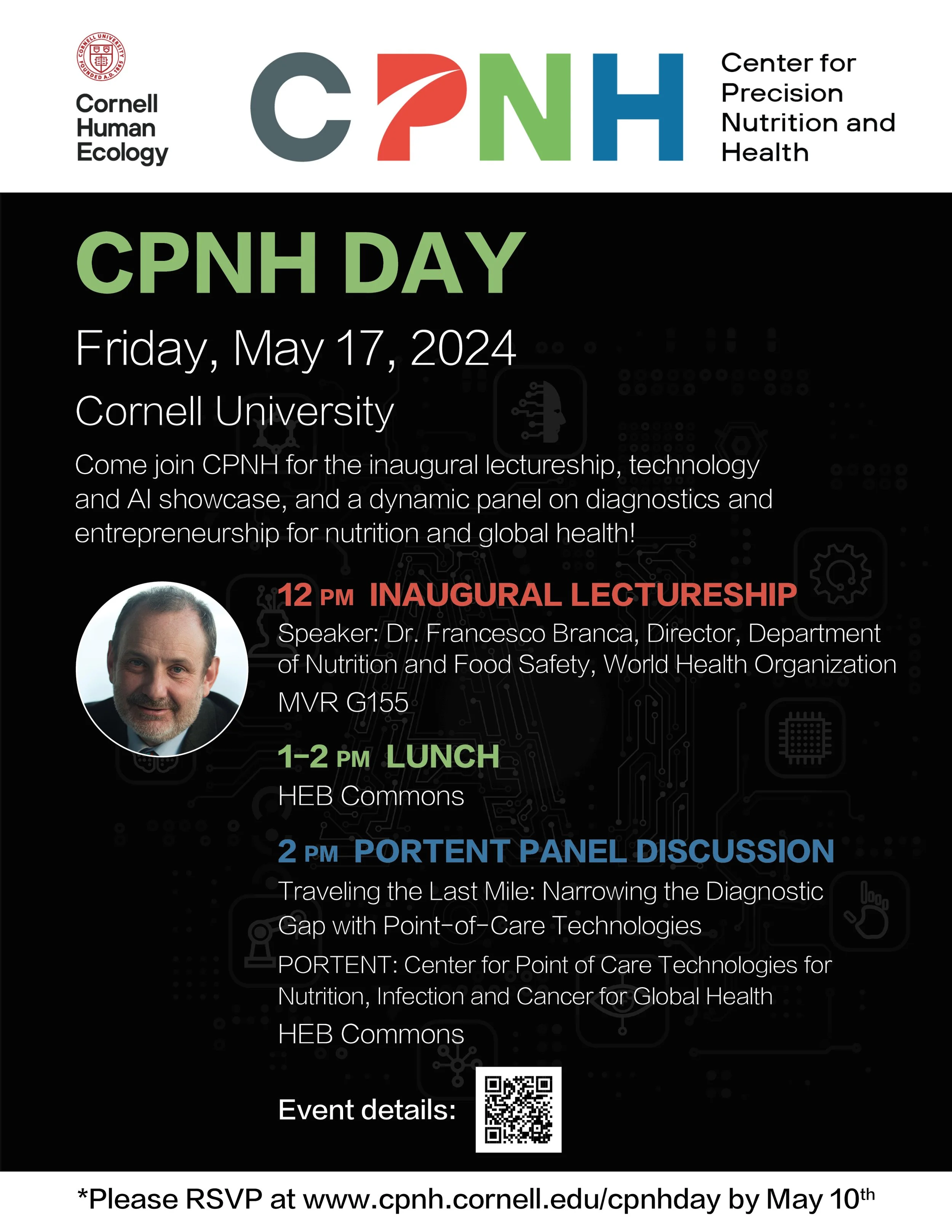 Joan Klein Jacobs CPNH Day — Cornell Joan Klein Jacobs Center for Precision Nutrition and Health ...