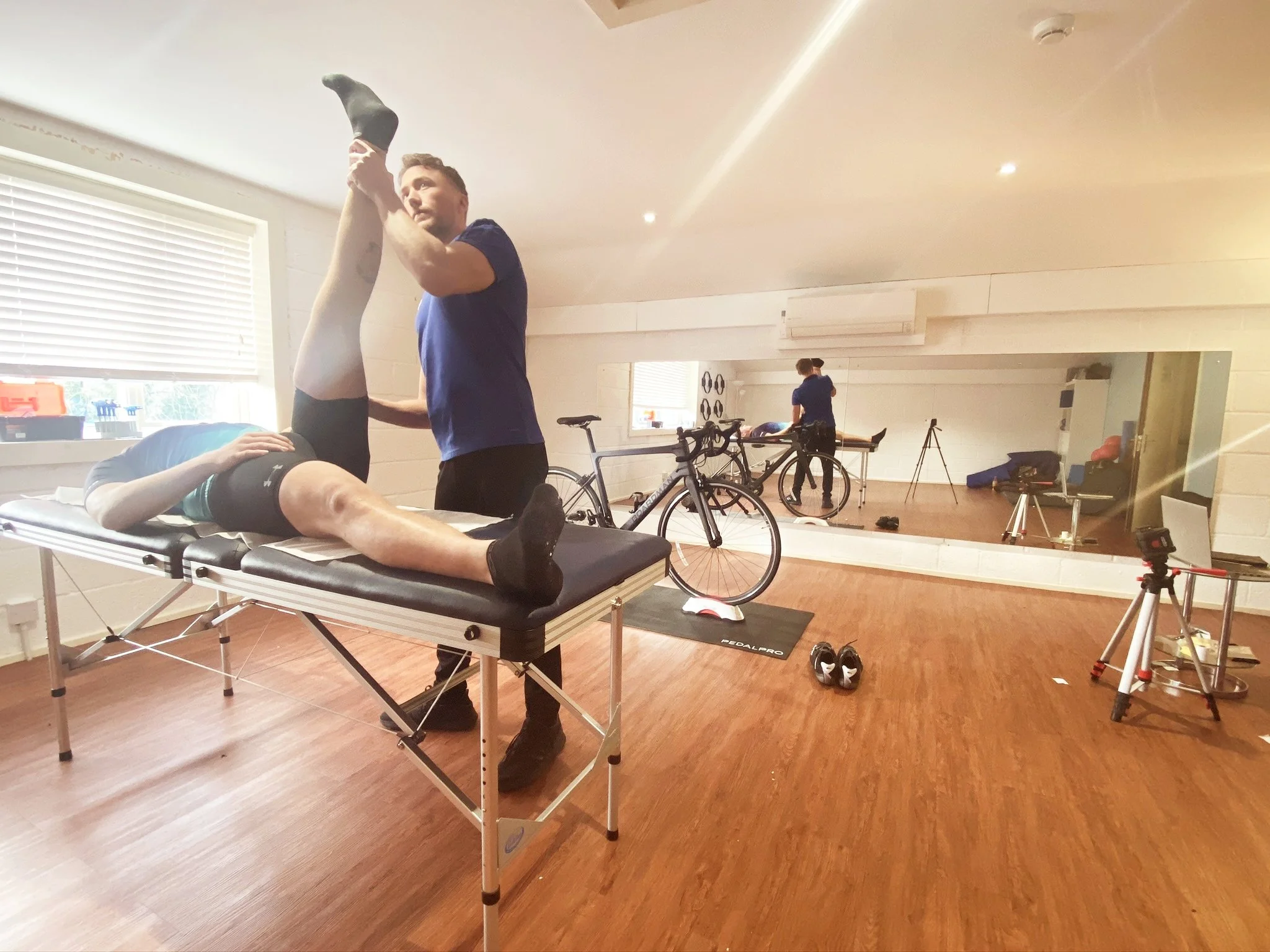 Physiotherapy with a cycling injury specialist — The Bike Fit Physio